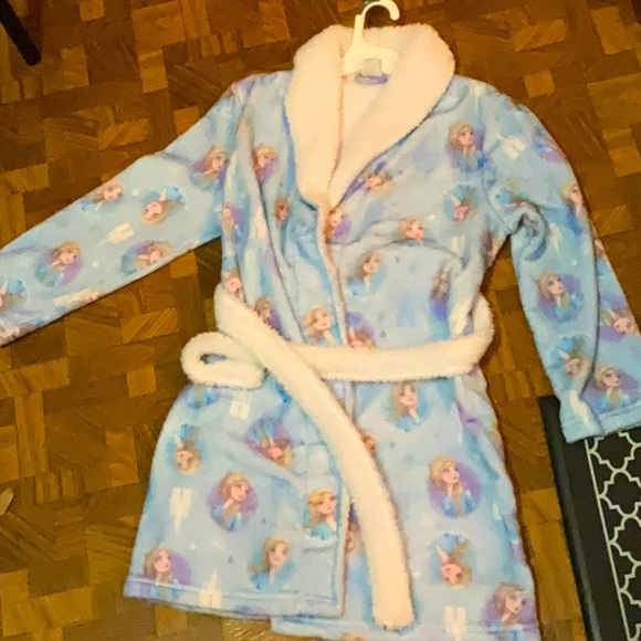 Disney | Pajamas | Disneys Frozen Elsa Girls Robe | Poshmark